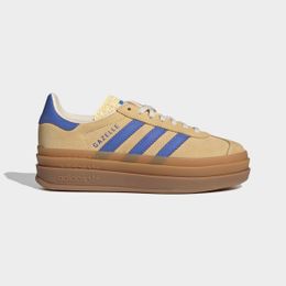 M&auml;dchen Plateausneaker "GAZELLE BOLD", adidas originals, Gr. 36, beige, Leder, Synthetik, Schuhe, f&uuml;r Kinder & Jugendliche