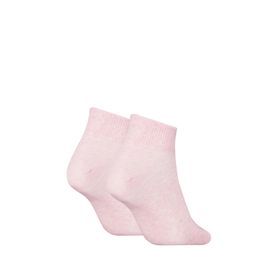 Puma Damen Kurzsocken "Puma WOMEN QUARTER 2P", Gr. 35, rosa, Obermaterial: 65% Baumwolle, 22% Polyester, 10% Polyamid, 3% Elasthan, Socken,