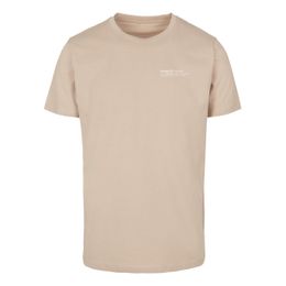 MisterTee Damen T-Shirt "MisterTee Herren Tranquille Tee"sand, Gr. XXL, bedruckt, 100% Baumwolle, Shirts