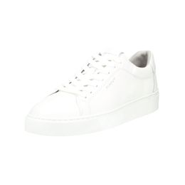 Gant Herren Sneaker "Gant Sneaker Leder", Gr. 44, wei&szlig;, Leder, Schuhe