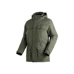 Maier Sports Herren Funktionsjacke "Knuth", gr&uuml;n, Gr. 56, 100% Polyester, Jacken, Herren Outdoorjacke, wind/wasserdichte Jacke, mTHERM Isolation