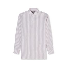 OLYMP Herren Businesshemd "OLYMP Luxor 24/Seven, Comfort Fit, New Kent", wei&szlig;, Gr. 43, 64% Baumwolle, 27% Polyester, 9% Elasthan, Hemden
