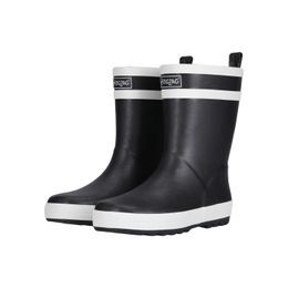 ZIGZAG M&auml;dchen Gummistiefel "Hurricane", Gr. 24, schwarz, Synthetik, Schuhe, wasserdicht