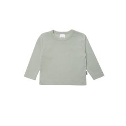 Liliput Jungen Langarmshirt, gr&uuml;n, Gr. 98, unifarben, 100% Baumwolle, Shirts, aus weichem Baumwoll-Material
