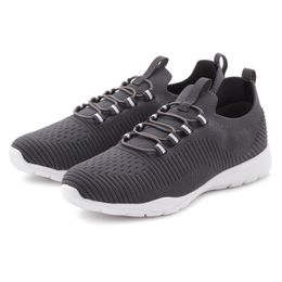 Vivance Damen Sneaker "Freizeitschuh, Halbschuh, Turnschuhe, Slip-On-Sneaker", Gr. 39, grau, Obermaterial: 100% Textilmaterial. Decksohle: 100%