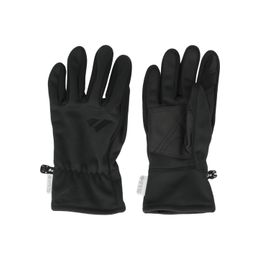 Zanier M&auml;dchen Skihandschuhe "Move", schwarz, Gr. 8,5, unifarben, 98% Polyester, Handschuhe, mit wetterfester GoreTex-Membran