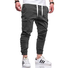 behype Herren Cargohose "HAWK", grau, Gr. 29, 97% Baumwolle, 3% Elasthan, Hosen, mit elastischem Bund