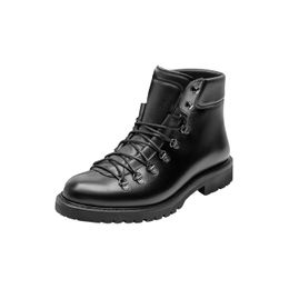 Henry Stevens Herren Schn&uuml;rboots "Barkley HB3", Gr. 41,5, schwarz, Kalbsleder, Schuhe