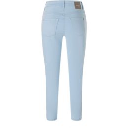 MAC Damen 7/8-Jeans "Dream Summer", blau, Gr. 46, Denim/Jeans, Obermaterial: 75% Baumwolle, 12% Modal, 9% Polyester, 4% Elasthan, Jeans, verk&uuml;rzt mit