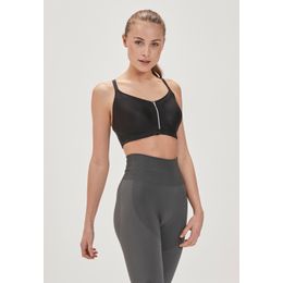 ENDURANCE ATHLECIA ATHLECIA Damen Sport-BH "HORTENSIA", Gr. 65, schwarz, 74% Nylon, 26% Elasthan, unifarben, BHs, mit komfortabler Sportausstattung