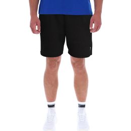 Reebok Herren Sweatshorts "MARCUS SMALL LOGO FLEECE SHORTS"schwarz, Gr. M, Obermaterial: 60% Baumwolle, 40% Polyester, Hosen, lockere Passform, mit