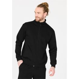 CRUZ Herren Sweatshirt "Pitt", schwarz, Gr. S, unifarben, 60% Baumwolle, 40% Polyester, Sweatshirts, im klassischen Design mit Kapuze