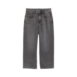 Tom Tailor Jungen 5-Pocket-Jeans, grau, Gr. 140, Denim/Jeans, Obermaterial: 100% Baumwolle. Futter: 100% Baumwolle, Jeans, Baggy Jeans- mit