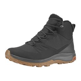 Salomon Herren Wanderschuh "OUTsnap CSWP M", Gr. 41, schwarz, Synthetik, Textil, Schuhe, Wasserdicht, w&auml;rmend
