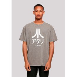 F4NT4STIC Herren T-Shirt "Atari Tokyo Retro Arcade Games", grau, Gr. XXL, Obermaterial: 100% Baumwolle, Shirts, Premium Qualit&auml;t