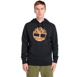 Timberland Herren Kapuzensweatshirt, schwarz-wei&szlig;, Gr. S, Obermaterial: 85% Baumwolle, 15% Polyester, Sweatshirts