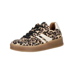 Gabor COMFORT Damen Sneaker "Gabor Comfort Sneaker Leder", Gr. 38, schwarz, Leder, Schuhe