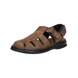 Josef Seibel Herren Sandale "Josef Seibel Sandalen Leder", Gr. 44, braun, Leder, Schuhe