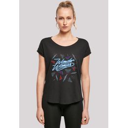 F4NT4STIC Damen T-Shirt "DC Comics Wonder Woman 84 80s Mix", schwarz, Gr. L, Obermaterial: 100% Baumwolle, Shirts, Print