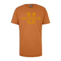 Herren T-Shirt "NEW HAMPSHIRE", orange, Gr. XXL, Ahorn Sportswear, bedruckt, 100% Baumwolle, Shirts, mit sportlichem Front-Motiv