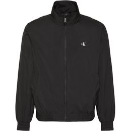 Herren Windbreaker "UNFILLED NYLON"schwarz, Gr. XXL, Calvin Klein Jeans, unifarben, Web, Obermaterial: 100% Polyester, Jacken, Regular fit mit