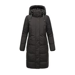 Marikoo Damen Winterjacke "LARYAA XVI", schwarz, Gr. XL, Obermaterial: 100% Polyester. Innenseite: 100% Polyester. Futter: 100% Polyester, Jacken,
