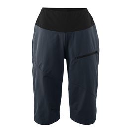 Gonso Damen Fahrradhose "Trail Shorts W", blau, Gr. 42, 93% Polyamid, 7% Elasthan, Hosen, Strapazierf&auml;hig und Formstabil