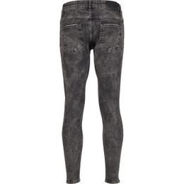 2Y Premium Herren Bequeme Jeans "2Y Premium Herren 2Y Skinny Fit Jeans"anthrazit, Gr. 31, unifarben, 100% Baumwolle, Jeans