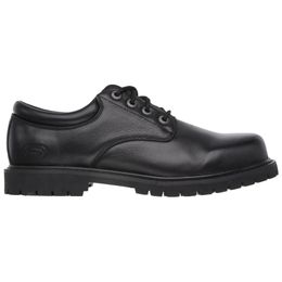 Skechers Berufsschuh "Cottonwood- Elks SR Schn&uuml;rschuh", 47,5, schwarz, Schuhe, Schn&uuml;rschuh f&uuml;r Gastronomie mit bequemer Memory Foam Funktion
