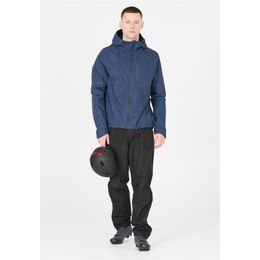 Endurance Herren Regenhose "Seren", schwarz, Gr. XXXL, unifarben, 100% Polyester, Hosen, mit verstellbarem Bund