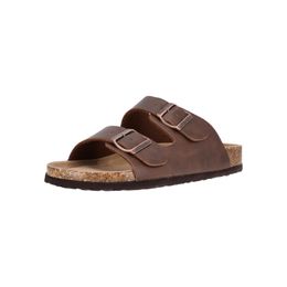 CRUZ Herren Sandale "Shawnee", Gr. 44, braun, Lederimitat, Schuhe, mit ergonomischem Fu&szlig;bett