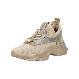 Steve Madden Damen Sneaker "Steve Madden Sneaker Textil", Gr. 39, beige, Textil, Schuhe