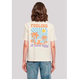 F4NT4STIC Damen T-Shirt "Feeling a Little Salty Summer", wei&szlig;, Gr. L, Obermaterial: 100% Baumwolle, Shirts, Premium Qualit&auml;t