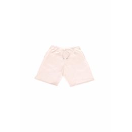 Sweatshorts DROPSIZE "Dropsize HEAVY EMBO SWEAT SHORTS", Herren, Gr. L, US-Gr&ouml;&szlig;en, coconut milk, 70% Baumwolle, 30% Polyester, unifarben, normal, Hosen Sweatshorts