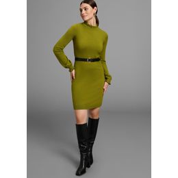 Laura Scott Damen Strickkleid, gr&uuml;n, Gr. 44, clean, unifarben, Strick, Obermaterial: 50% Viskose, 28% Polyester, 22% Polyamid, Kleider, aus