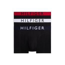 Herren Trunk, Tommy Hilfiger Underwear, Gr. Smedium rot, th wei&szlig;, desert sky, Webqualit&auml;t, Obermaterial: 95% Baumwolle, 5% Elasthan, unifarben,