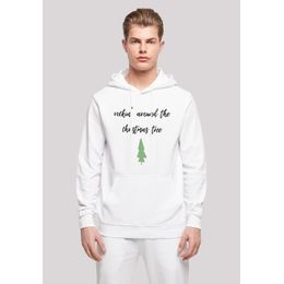 F4NT4STIC Herren Kapuzenpullover "Rockin around the christmas tree", wei&szlig;, Gr. L, Obermaterial: 50% Baumwolle, 50% Polyester, Pullover, Print