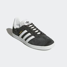 Herren Sneaker "GAZELLE", adidas originals, Gr. 44, grau, Leder, Synthetik, Schuhe