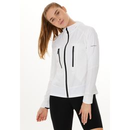 Endurance Damen Laufjacke "Telly", wei&szlig;, Gr. 44, mehrfarbig, 88% Polyester, 12% Elasthan, Jacken, mit praktischer Kapuze