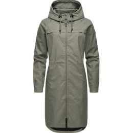 Ragwear Damen Outdoorjacke "Belinka", gr&uuml;n, Basic, Gr. S, Obermaterial: 100% Polyester. Innenfutter: 100% Polyester, Jacken, Wasserdichte lange und
