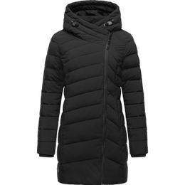 Ragwear Damen Wintermantel "Teela", schwarz, Gr. XXL, Au&szlig;enmaterial: 100% Polyester. Innenfutter: 100% Polyester. Wattierung: 100% Polyester, M&auml;ntel,