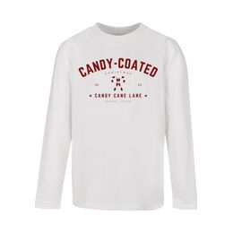 F4NT4STIC Jungen T-Shirt "Weihnachten Candy Coated Christmas", wei&szlig;, Gr. 134, Obermaterial: 100% Baumwolle, Shirts, Weihnachten, Geschenk, Logo