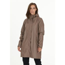 WEATHER REPORT Damen Outdoorjacke "Simone", braun, Gr. 42, unifarben, 100% Polyester, Jacken, mit getapten N&auml;hten