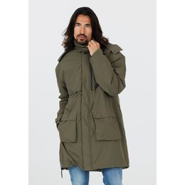 WHISTLER Herren Parka "Mombay", gr&uuml;n, Gr. M, unifarben, 100% Polyester, Jacken, mit wasserabweisender und langlebiger DWR-Membran