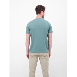 Lerros Herren T-Shirt, gr&uuml;n, Gr. XL, unifarben, Single Jersey, Obermaterial: 100% Baumwolle, Shirts, im Basic-Look