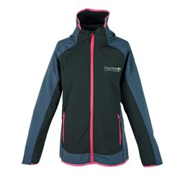 DEPROC Active Damen Softshelljacke "XLight CAVELL Women", blau, Gr. 46, Softshell, 96% Polyester. 4% Elasthan, Jacken, auch in Gro&szlig;en Gr&ouml;&szlig;en