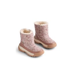 Wheat M&auml;dchen Stiefel "Wheat Winterboot Liza Tex", Gr. 34rose dust flowers, Nylon, Schuhe
