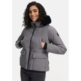 Marikoo Damen Winterjacke "Morinaa", grau, Gr. S, Obermaterial: 100% Polyester; Innenseite: 100% Polyester; Futter: 100% Polyester; Wattierung: 100%