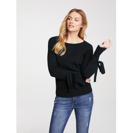 Heine Damen Strickpullover "Pullover", schwarz, Gr. 36, unifarben, 52% Viskose, 26% Polyester, 22% Polyamid, Pullover