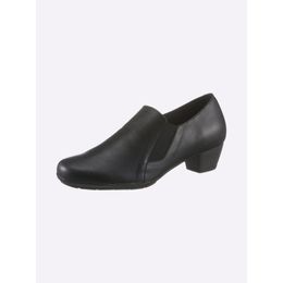Casual Looks Damen Pumps, Gr. 36, schwarz, Glattleder, Schuhe